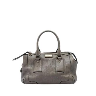 Burberry Sac &agrave; main Pre-owned - Femme - Pre-owned - Gris - Taille: ONE Size