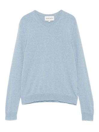Eric Bompard Kaschmirpullover mit Rundhalsausschnitt - Blau