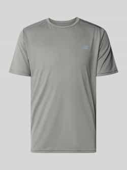 New Balance Funktionsshirt mit Rundhalsausschnitt und Logo