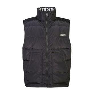 Versace Jeans Couture Schwarze Strickjacke Aw24 - - Jackets - Herren - Schwarzk - M