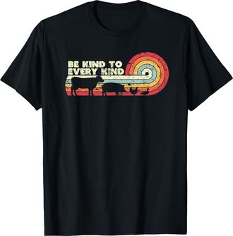 Pack A Punch Veganer Shirt. Jahrgang Be Kind To Every Kind T-Shirt. T-Shirt