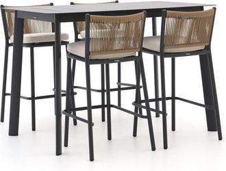 Manifesto Furniture Manifesto Idro/Savio 150 cm Gartenbar-Set 5-teilig