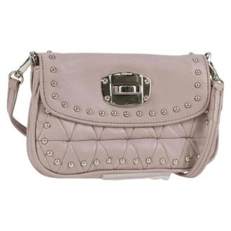 Miu Miu Pre-owned Cuir sacs-ports-paule - Femme - Pre-owned - Rose - Taille: ONE Size