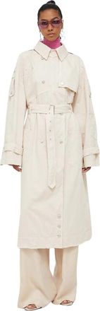 Moschino Damen, M&auml;ntel, Beige, SGr&ouml;&szlig;e