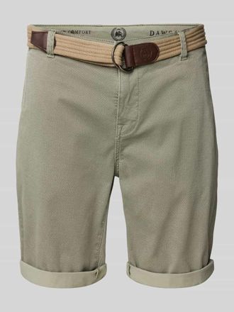 Lerros Bermudas mit G&uuml;rtel und Ges&auml;&szlig;taschen