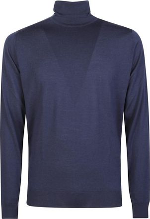 John Smedley Homme, Pulls, Bleu, Taille: L Cherwell Pullover
