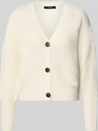 Vero Moda Oversized Strickjacke mit V-Ausschnitt Modell LEA