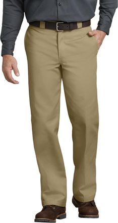 Dickies Herren Relaxed Hose Orgnl 874Work Pnt, Gr. W46/L34 (Herstellergröße: 46T), Beige (Khaki KH)