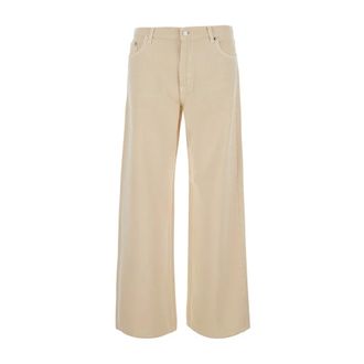 Roy Rogers Wide-Leg Jeans - - Jeans - Damen - Beige - W26