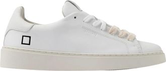 D.A.T.E. D.a.t.e., Homme, Chaussures, Blanc, Taille: 42 EU Levante Calf Baskets