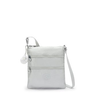 Kipling Damen Keiko Gm Umh&auml;ngetasche, Helles Metallic