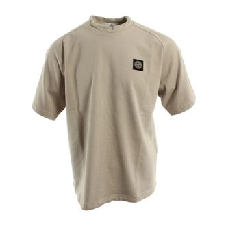 Stone Island T-shirt - Homme - Tops - Beige - Taille: 2XL