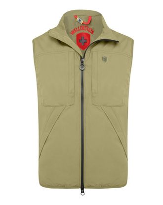 Wellensteyn Wasserabweisende Funktionsweste mit Wabenstruktur in