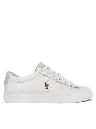 Polo Ralph Lauren Sneakers aus Stoff Sayer 816749369003 Wei&szlig;