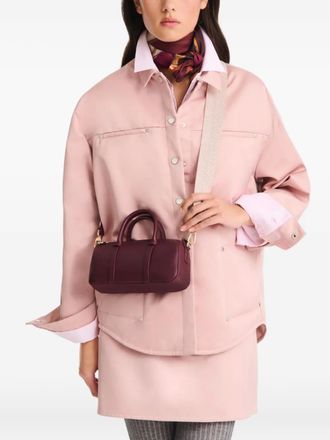 Longchamp sac cabas Daylong S en cuir - Rouge