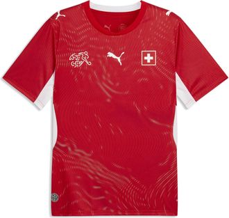 Puma Maillot Home Suisse 2026 Homme, Accessoires, Rouge, 3XL