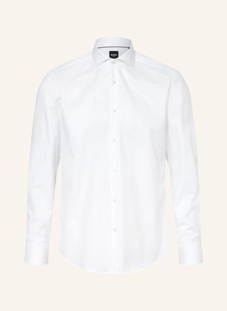 HUGO BOSS Hemd Joe Regular Fit weiss