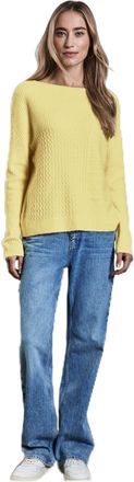 Street One Damen Strukturmix-Pullover