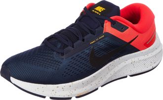 Nike Nike Herren AIR Zoom Structure 24 Sneaker, Obsidian Bright Crimson, 42.5 EU