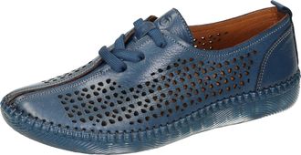 Manitu Damen 840072-05 Sneaker, blau, 41 EU