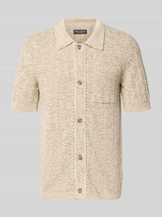 Marc O'Polo Regular Fit Freizeithemd aus Baumwoll-Leinen-Mix