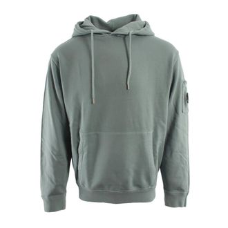 C.P. Company Diagonal Fleece Lens Hoodie - - Sweatshirts & Hoodies - Herren - Blau - L