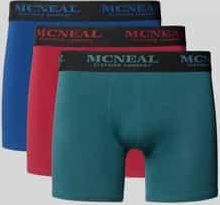 Mc Neal Boxershorts mit elastischem Logo-Bund im 3er-Pack