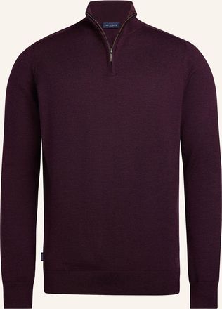 MR MARVIS Mr Marvis Pullover The Merino Zip Pullover lila