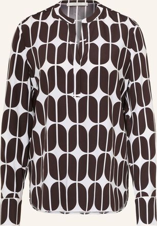 Herzen&rsquo;s Angelegenheit Herzens Blusenshirt Mit Seide braun