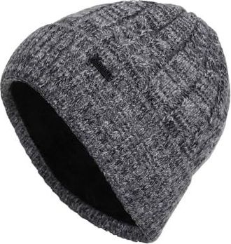 Generic Bonnet Femme Hiver Bonnet Femme Chapeau Femme Hiver Confortable Classique - Bonnet Couple Ray&eacute; Sport Hiver, Uni &Eacute;l&eacute;gant, Id&eacute;al Cadeau Romantique ou Te