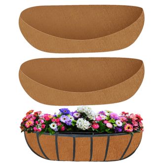 Generico Filzeinlagen f&uuml;r Blumenk&auml;sten, 3 St&uuml;ck, austauschbar, atmungsaktiv, vogeldicht, Futter f&uuml;r Gem&uuml;sepflanzen, f&uuml;r Garten, Balkon, Terrasse, Z&auml;une, Verand