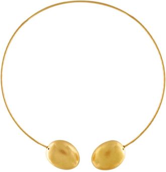Dansk Copenhagen Collier court &agrave; pendentif - Femme - Accessoires - Jaune - Taille: ONE Size
