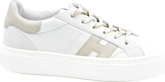 Hogan Femme, Chaussures, Blanc, Taille: 36 EU Crosswind Baskets
