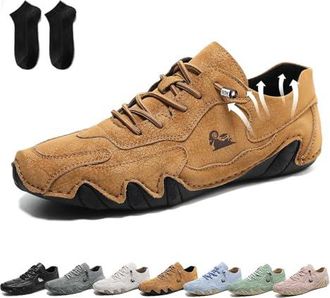 Generic Vogany Chaussures Nevova pour homme - Imperméables et respirantes - Orthopédiques - Légères, marron, 43 1/3 EU
