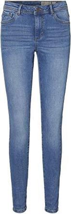 Vero Moda Vero Moda Femme Vmtanya Mr Piping Vi349 Noos Jean skinny, Bleu (Medium Blue Denim Medium Blue Denim), M / 32L EU