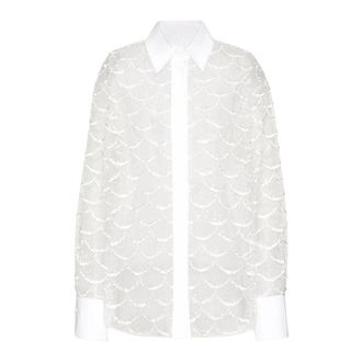 Valentino Garavani Camicia - - Blouses & Shirts - Damen - Wei&szlig; - XL