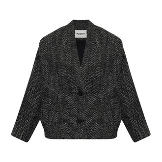 Isabel Marant Drogo Jacket - - Jackets - Damen - Grau - M