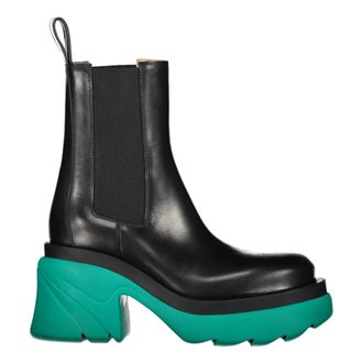 Bottega Veneta Flash Stiefeletten mit Profilsohle - - Shoes - Damen - Schwarzk - 37 EU