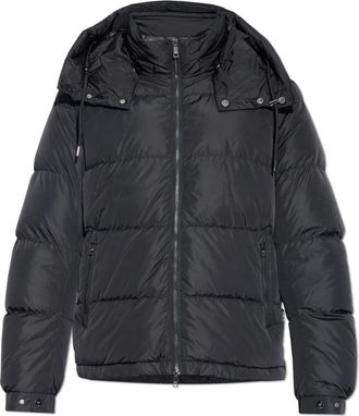 Add Homme, Vestes, Noir, Taille: 2XL Doudoune à Capuche