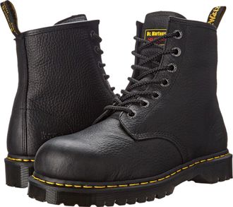 Dr. Martens Jungen 1460 Combat Boots, Schwarz, 37 EU