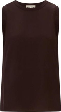 P.A.R.O.S.H. P.a.r.o.s.h., Femme, Tops, Brun, Taille: 38 FR Hauts sans manches