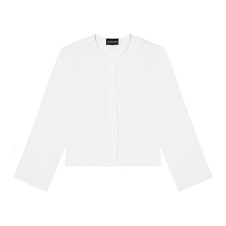Emporio Armani Damen, Blusen & Hemden, Wei&szlig;, XLGr&ouml;&szlig;e