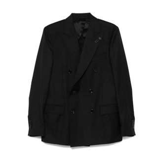 Lardini Schwarze Kleider Kollektion - - Jackets - Herren - Schwarzk - 2XL