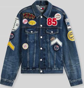 Tommy Jeans Regular Fit Bomberjacke aus reiner Baumwolle