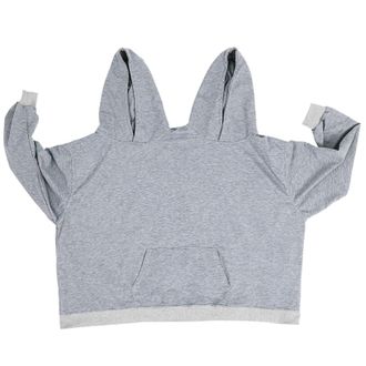 Valiclud Partner Hoodie Unisex Doppel Hoodie Aus Polyester Oversize Kapuzenpullover F&uuml;r Paare Universelle Gr&ouml;&szlig;e Grauer Partner Sweatshirt F&uuml;r Dates Und Freizei