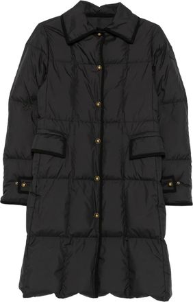 Moncler Gesteppter Achard Mantel - Schwarz