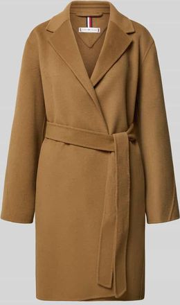 Tommy Hilfiger Regular Fit Mantel aus Woll-Mix