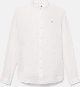 Timberland Mill Brook Leinenhemd f&uuml;r Herren in Wei&szlig;, Herren, Wei&szlig;, Gr&ouml;&szlig;e