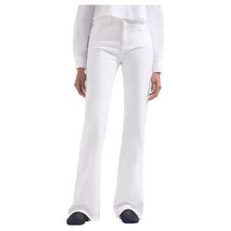 Emporio Armani Damen, Hosen, Wei&szlig;, W27Gr&ouml;&szlig;e
