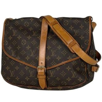 Louis Vuitton Sac bandouli&egrave;re vintage monogramme Pre-owned - Femme - Pre-owned - Brun - Taille: ONE Size